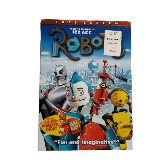 20th Century Studios | Other | Robots Dvd 205 Animated Fururistic Kids ...